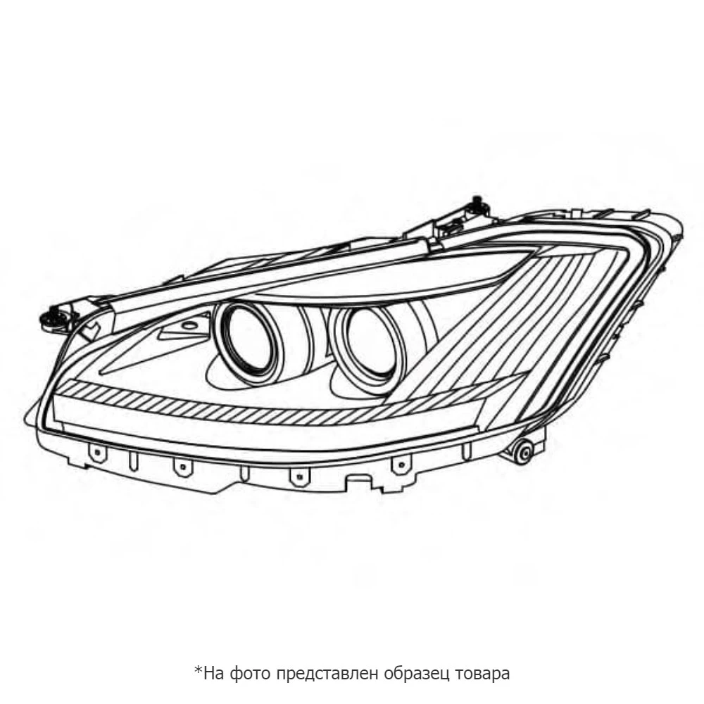 Фара правая для Skoda Rapid (Шкода Рапид) 2012-2020 VAG 5JB941018, Фары ...