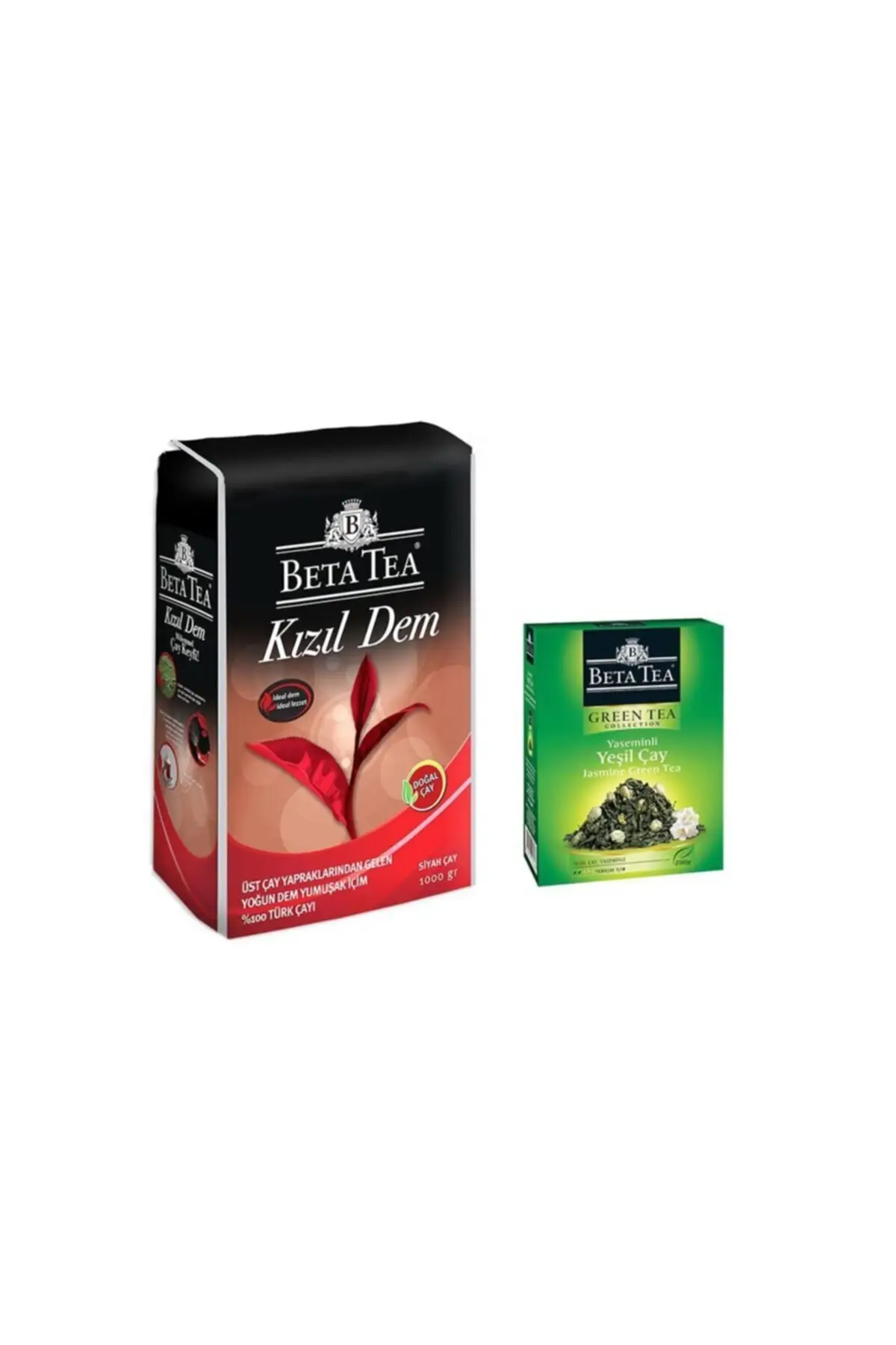 Beta Tea - Турецкий чай Кызыл Дем 1000 г Жасминовый зеленый чай 100 г ...