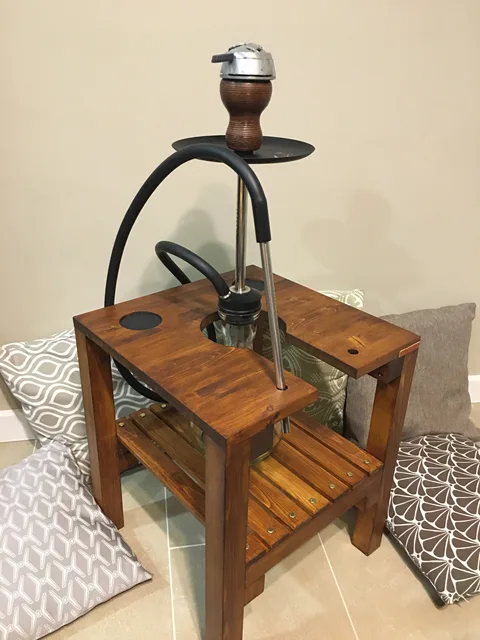 Homemade Hookah Table