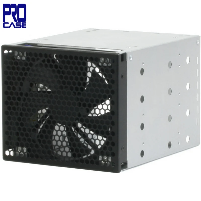 Корзина для жестких дисков Procase 5T3-3T4-V3-FAN 4 HDD 3,5 ...