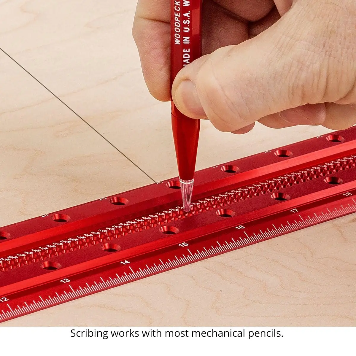 Штифт для полки Woodpeckers Precision Woodworking Edge Scribe ...