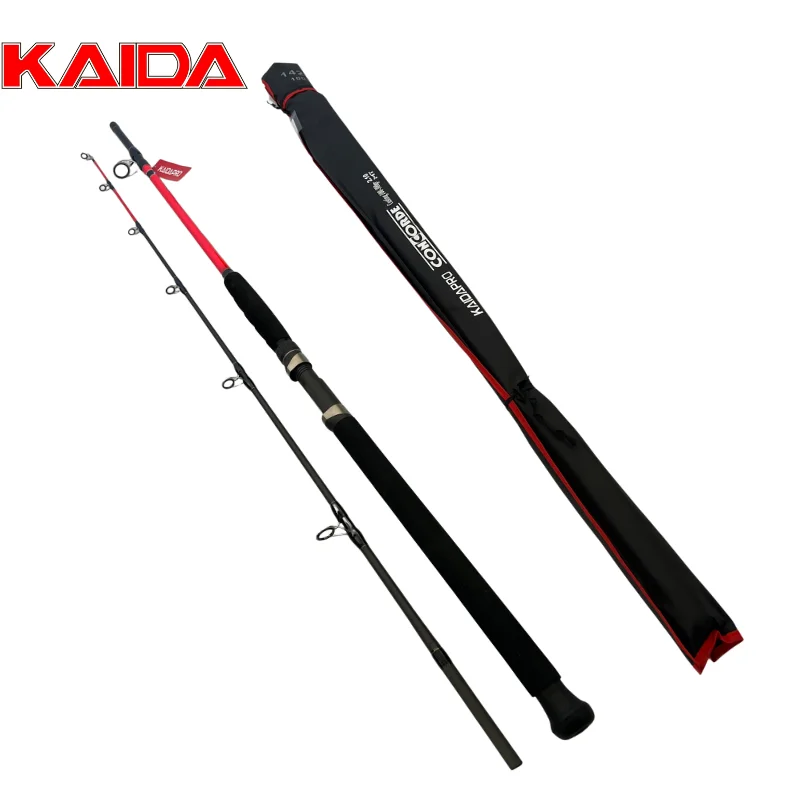 Спиннинг троллинговый KAIDA PRO 142 CONCORDE,тест 100-300g | AliExpress