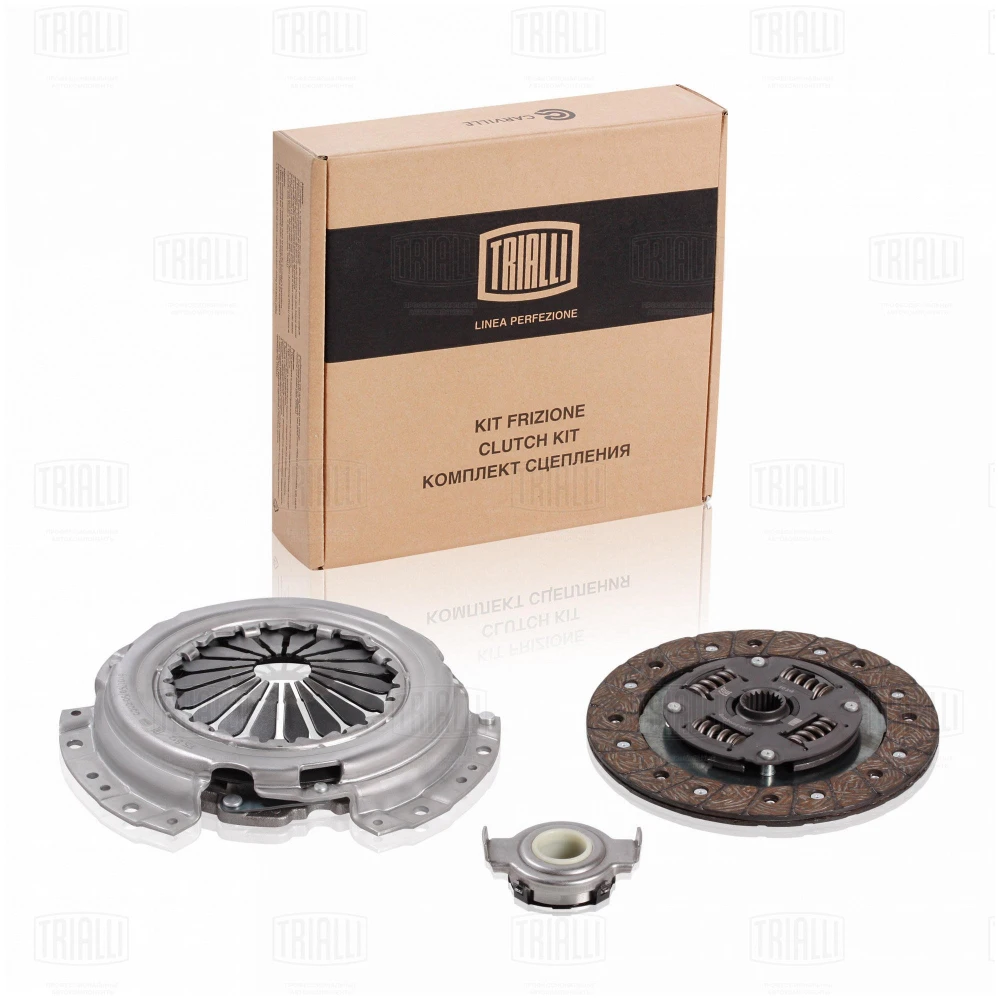 Сцепление в сборе для Лада 1118 (с мех.муфт) (FR 718) TRIALLI FR 718, Комплекты сцепления ...