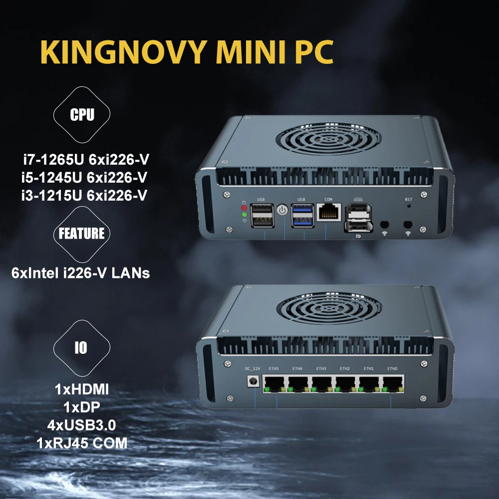 Мини-ПК Intel i7-1265U 16 ГБ 256 ГБ | AliExpress
