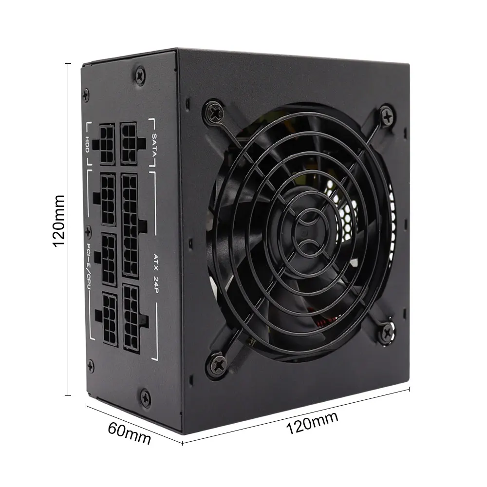 Полностью модульный блок питания SKYWINDINTL 700 Вт SFX 80 plus для ПК ...