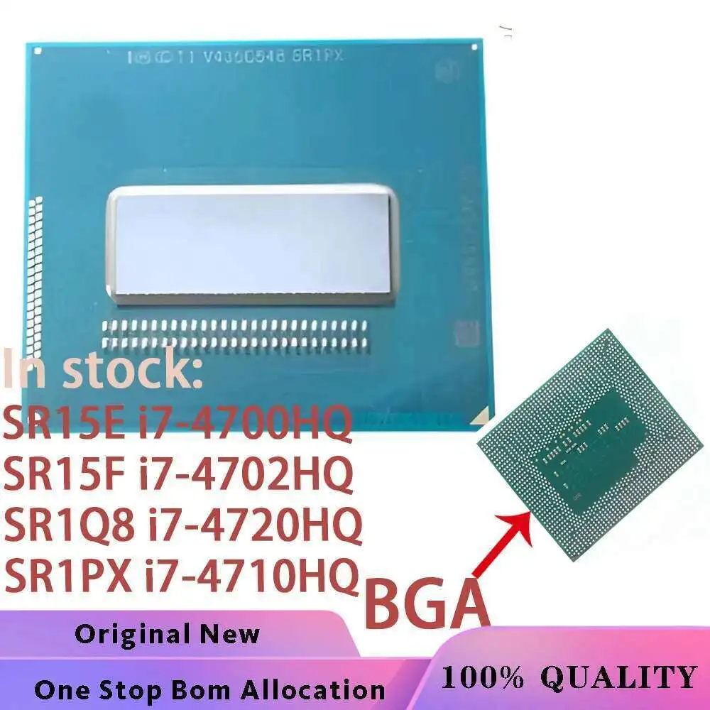 100% Новый чипсет SR15E SR15F SR1Q8 SR1PX I7 - 4700HQ I7 - 4702HQ I7 ...