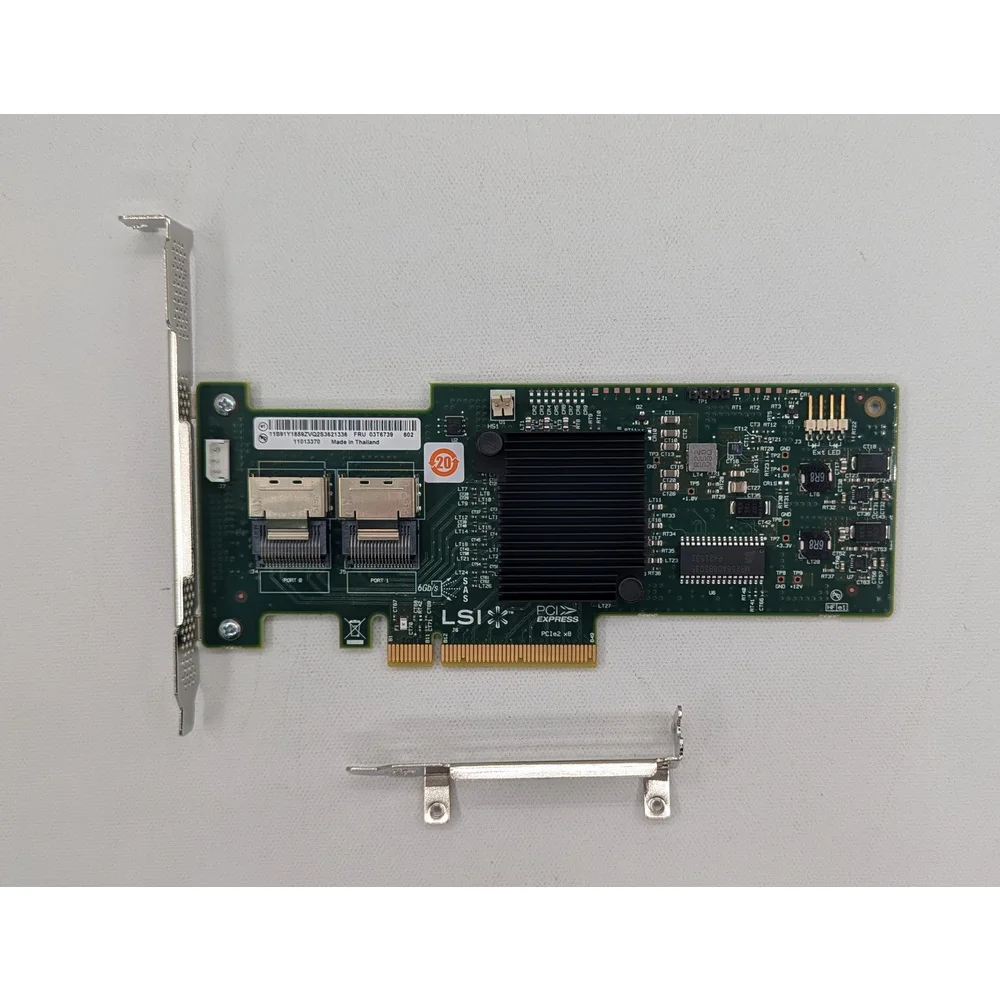 Контроллер RAID 03T6739 Lenovo, LSI MegaRAID 9240-8i, 6GB, 8-Port, SAS, SATA | AliExpress