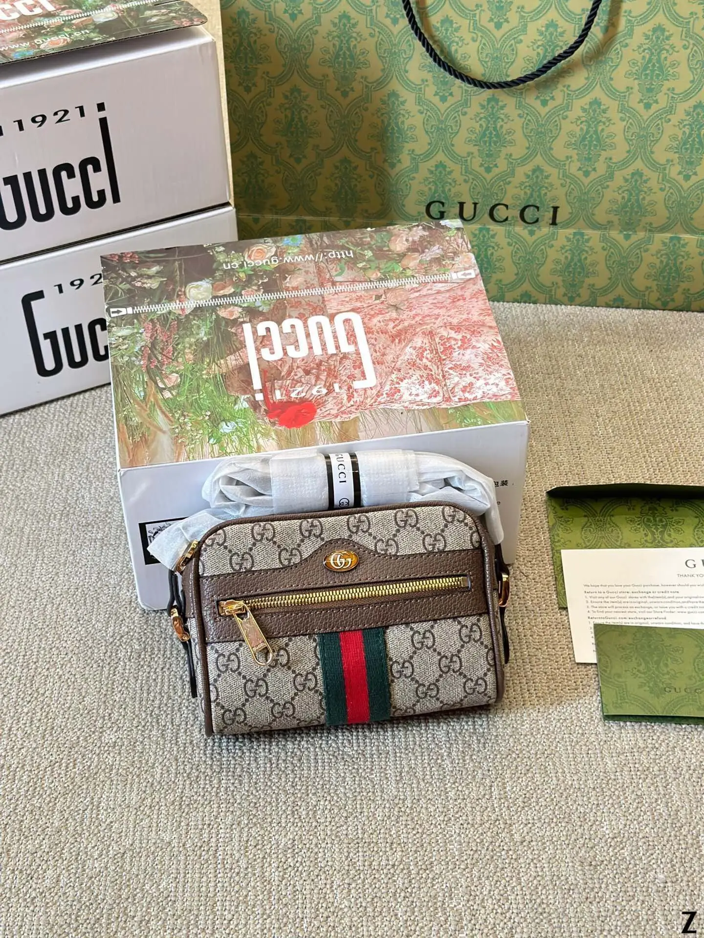 Gucci Totes Copy 1:1 2024 Новая женская сумка-кошелек через плечо ...