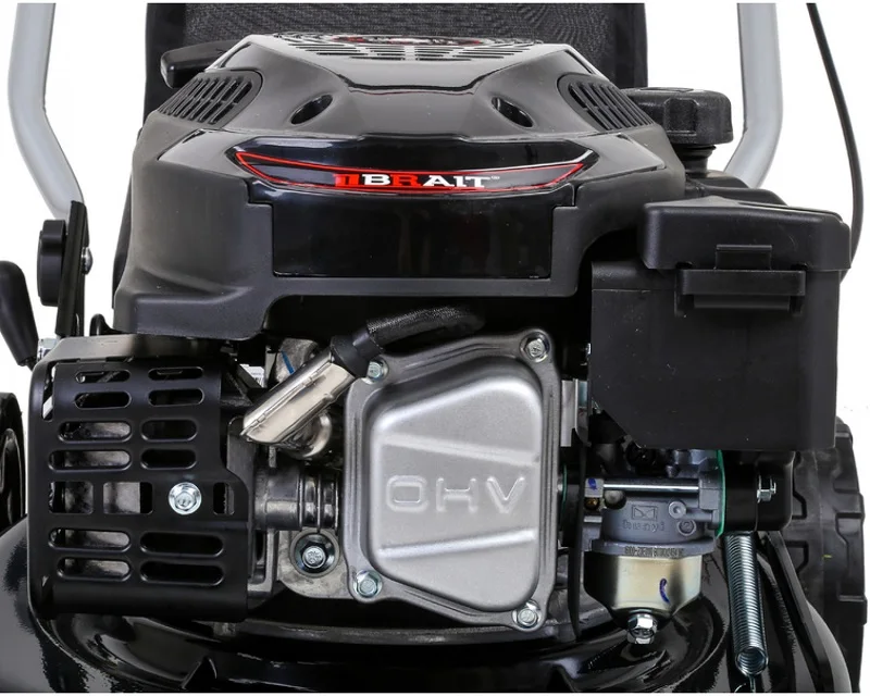 Газонокосилка бензиновая BR3540 BRAIT, мощность 3,5 л.с., объем травосборника 40л., ширина ...