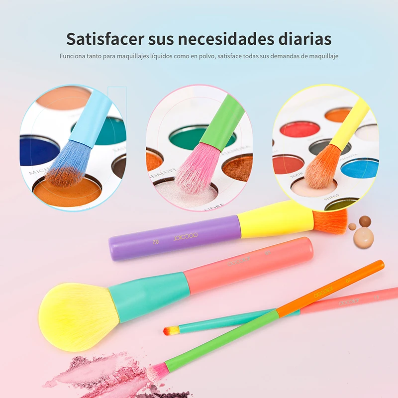 Docolor цветные кисти для макияжа набор косметических тональных пудр ...