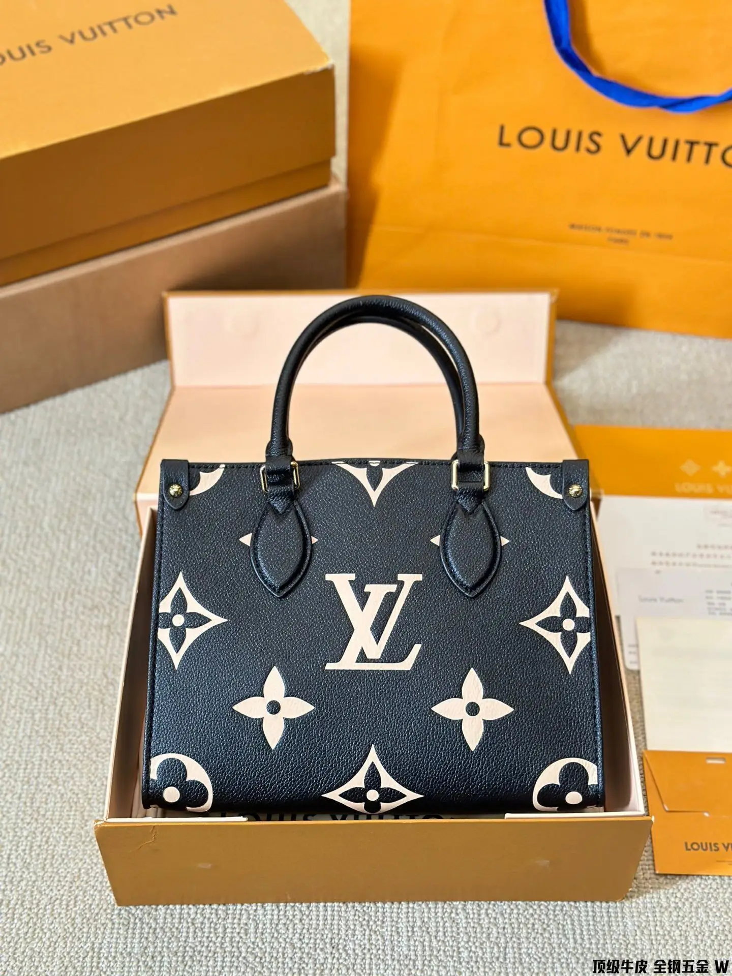 LV Louis Vuitton Tote Copy 1:1 2024 Новая женская сумка-кошелек через ...