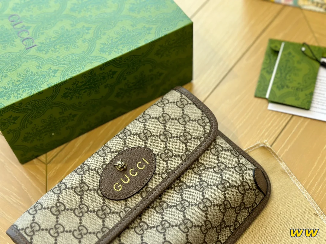 Gucci Totes Cope 1:1 2024 Новая женская сумка-кошелек через плечо ...