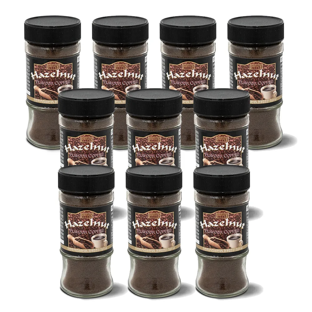 10 бутылок для кофе с Лесным Орехом, 50 г | AliExpress