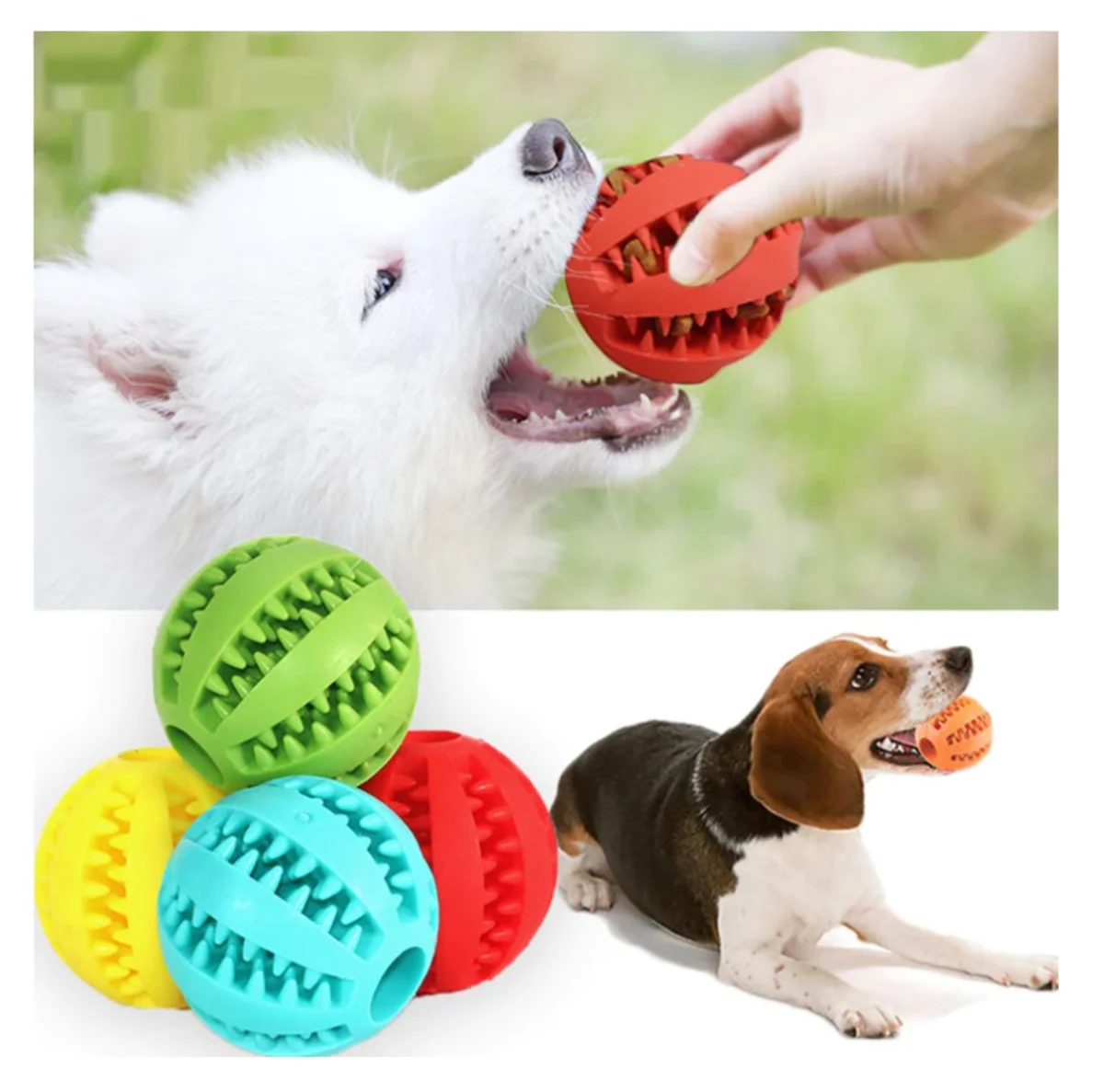 Игрушка для домашних животных, интерактивный мяч, дверь для закусок для ...