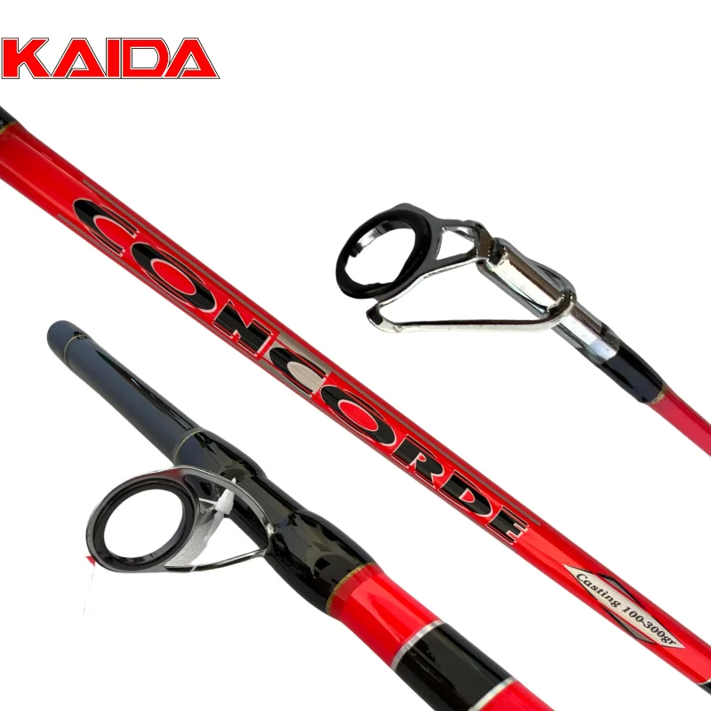Спиннинг троллинговый KAIDA PRO 142 CONCORDE,тест 100-300g | AliExpress