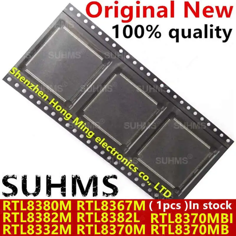 (1piece) 100% New RTL8382M RTL8382L RTL8380M RTL8332M QFP-216 RTL8370M RTL8370MBI RTL8370MB ...