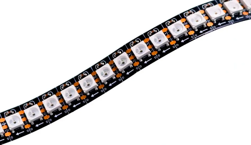 Адресная лента WS2812b 144 led | AliExpress