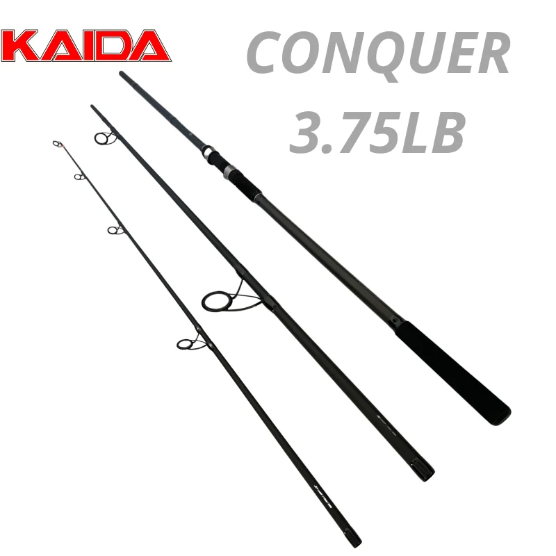 Удилище карповое KAIDA PRO CARP CONQUER, тест 3.75LBS | AliExpress