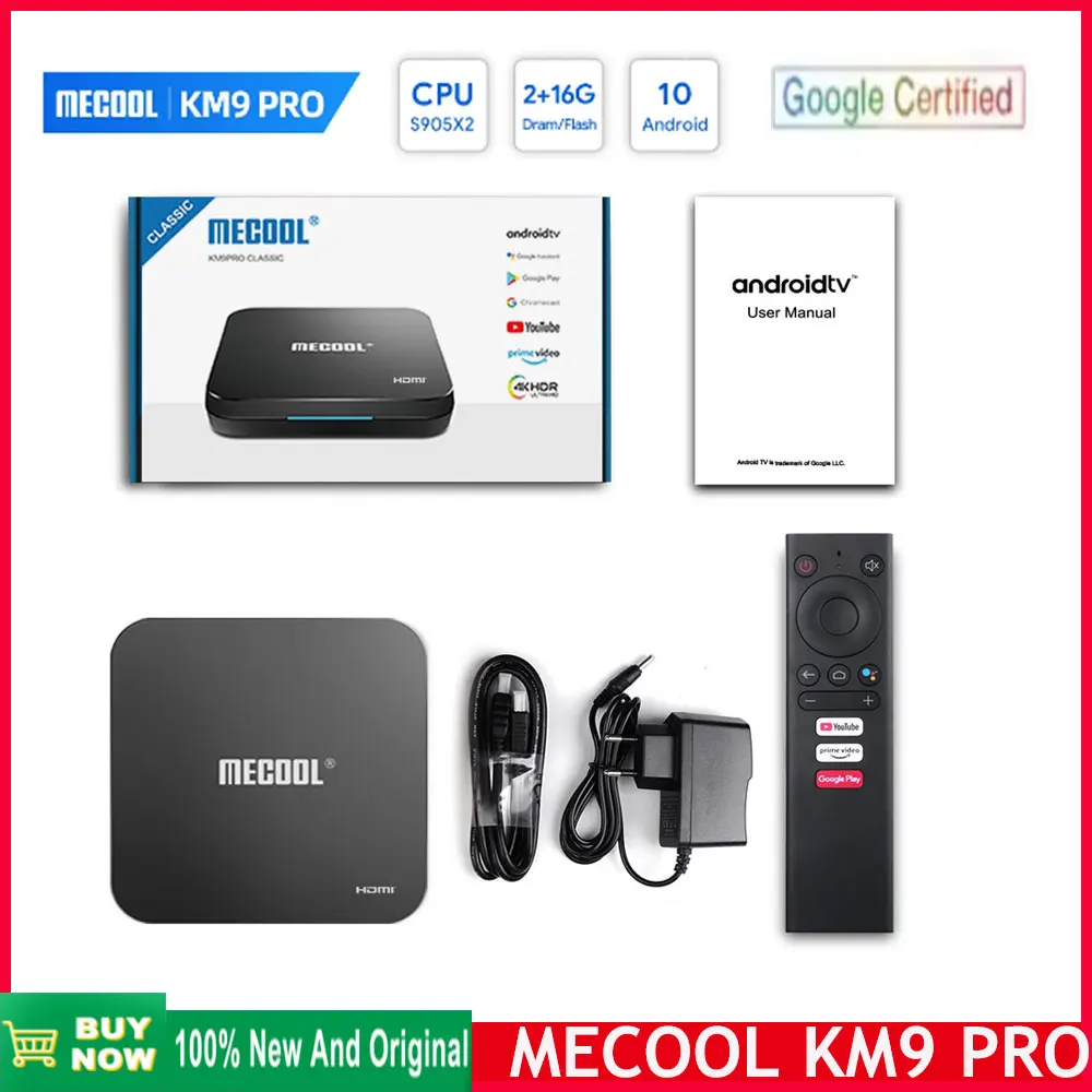 MECOOL KM9 PRO Smart TV Box 2/16 ГБ | AliExpress