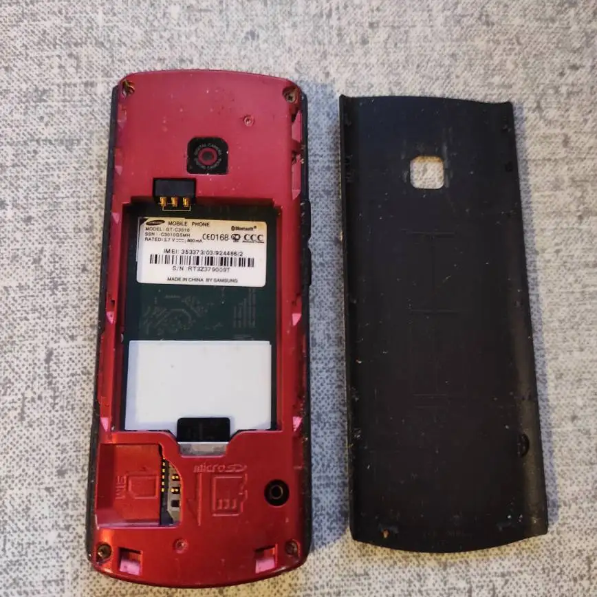 Телефон Samsung GT-C3010 под восстановление или на запчасти б.у ...