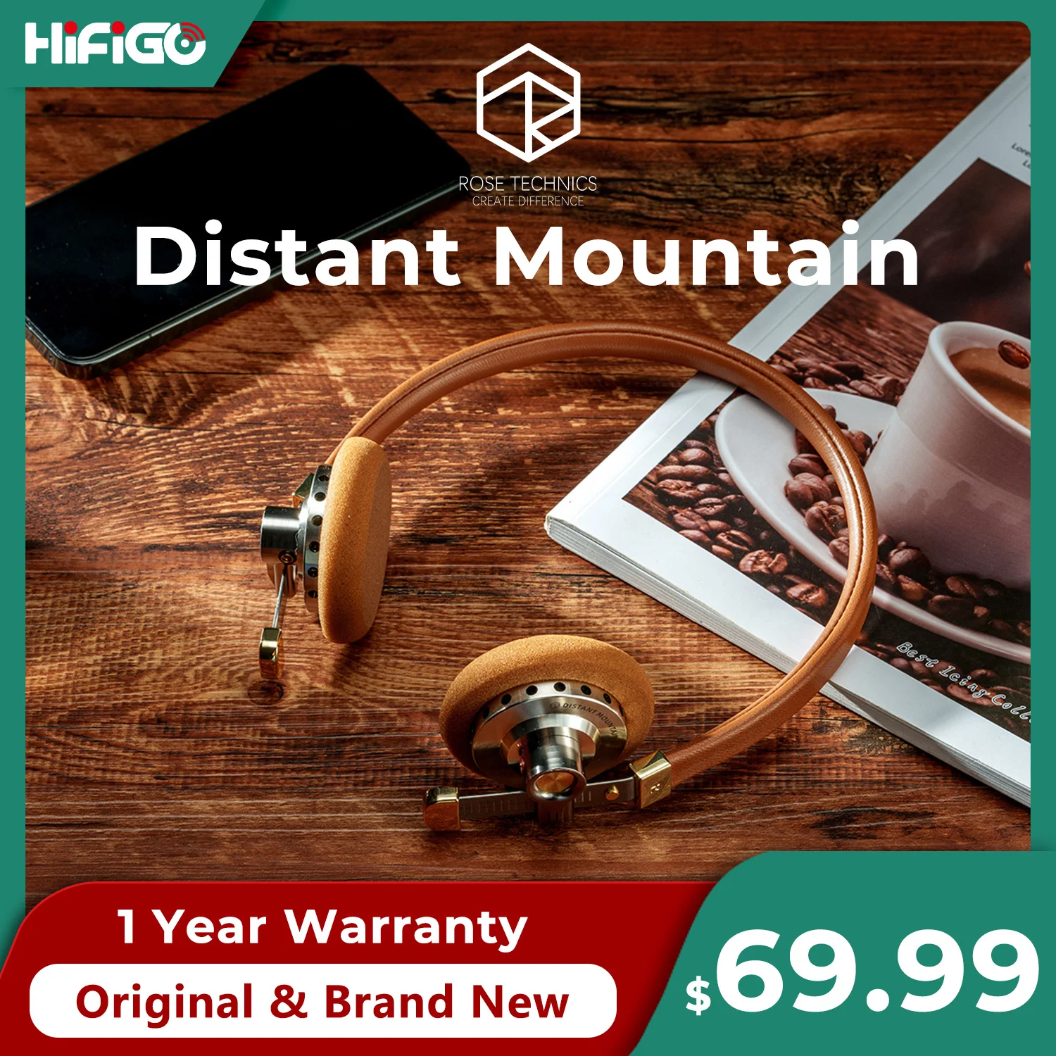 ROSESELSA Distant Mountain проводные наушники | AliExpress