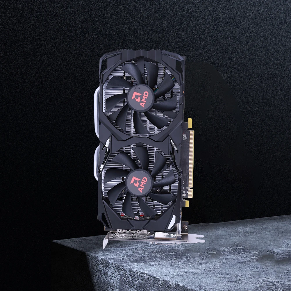 Видеокарта RX 580 8GB 2048SP GDDR5 PCIE 3.0 с двумя вентиляторами ...