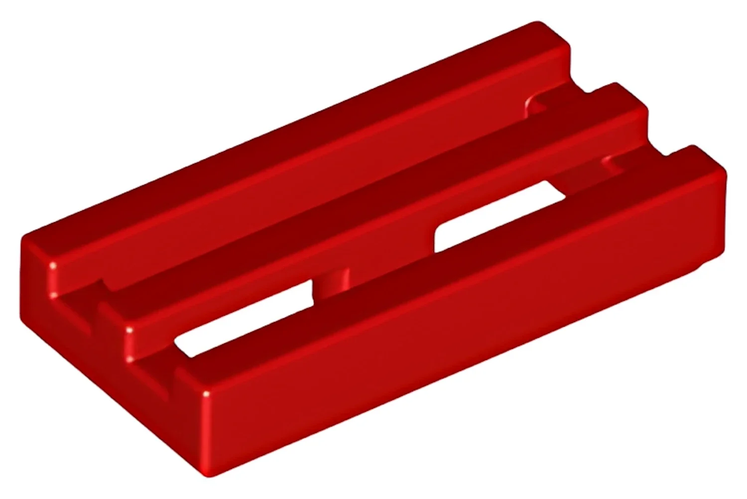 Деталь LEGO Lego Tile, Modified 1 x 2 Grille with Bottom Groove / Lip ...