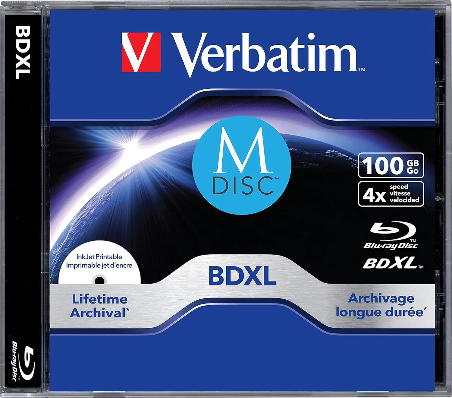 Verbatim 43834 чистые Blu-ray диски BDXL 100 GB 5 шт | AliExpress