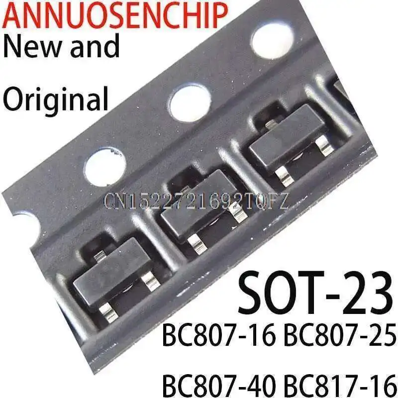 Микросхема SOT-23, BC807, BC817, SOT-23, BC807-16, BC807-25, BC807-40, BC817-25, BC817-40 ...