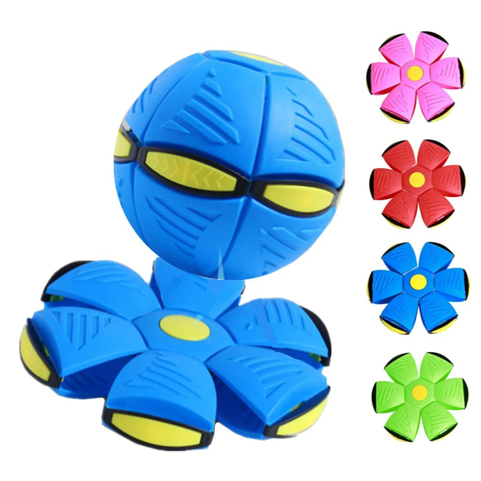 Bare Blue No-Light Bounce Fly Disc Ball | AliExpress