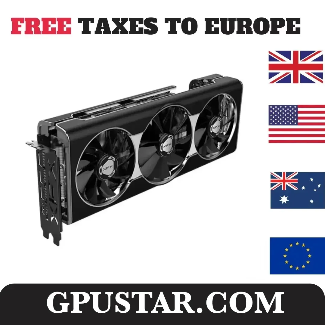 Видеокарта XFX RX 5700XT RX5700 XT 8 ГБ, графическая карта AMD Radeon ...