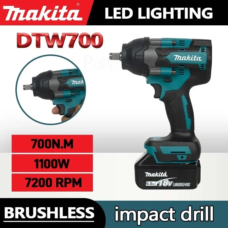 Makita rechargeable impact гаечный ключ DTW700 lithium 18V | AliExpress
