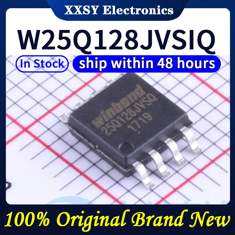 W25Q128JVSIQ W25Q128JVSQ 25Q128JVSQ 100% качественный оригинальный новый | AliExpress
