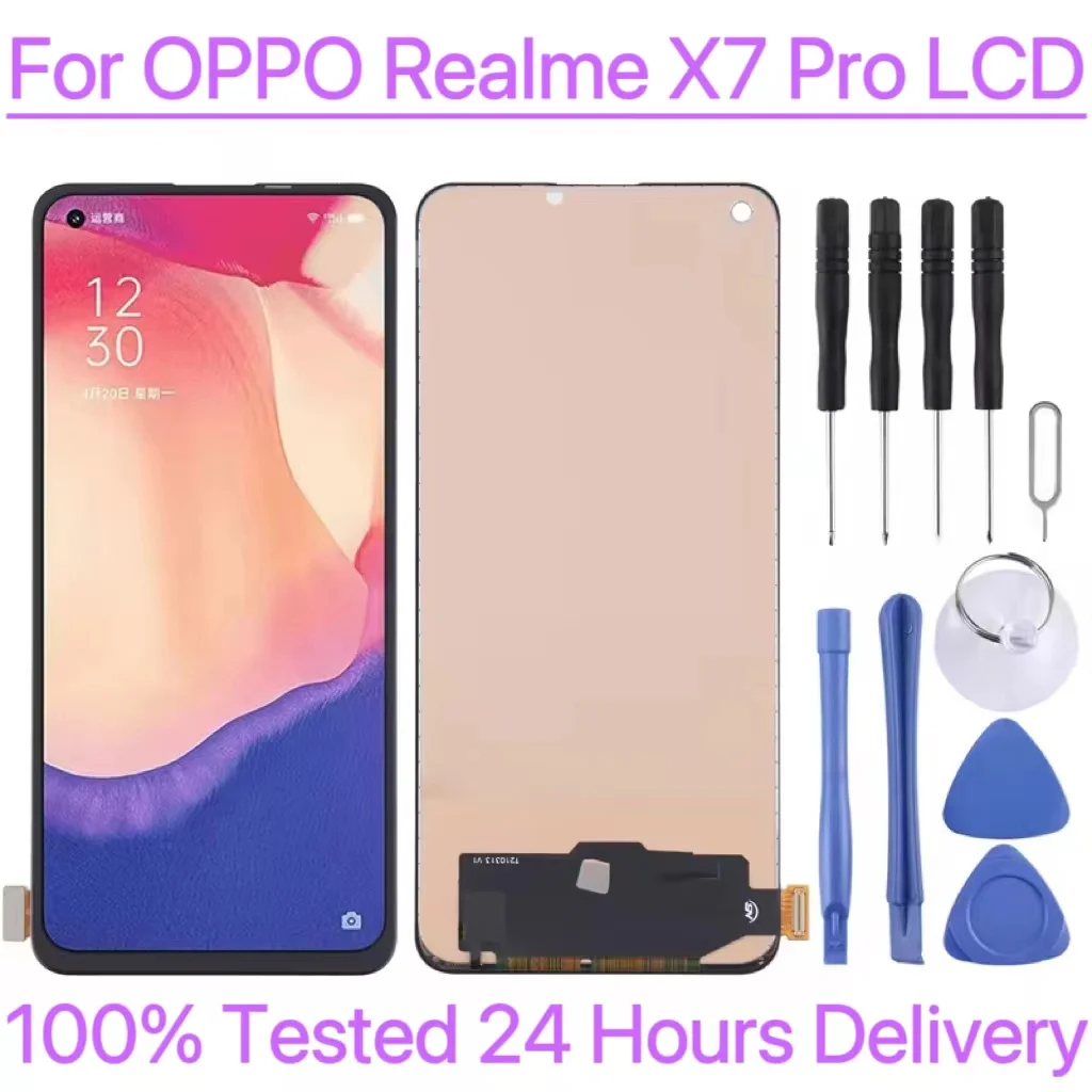 6.4" NEW Original TFT For Oppo Realme X7 Pro LCD RMX2170 Display Touch ...