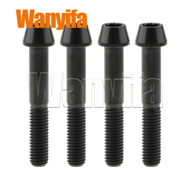 Титановый болт Wanyifa M10x/20/25/30/35/40/45/50/55/60/70/80/85/90/100 ...