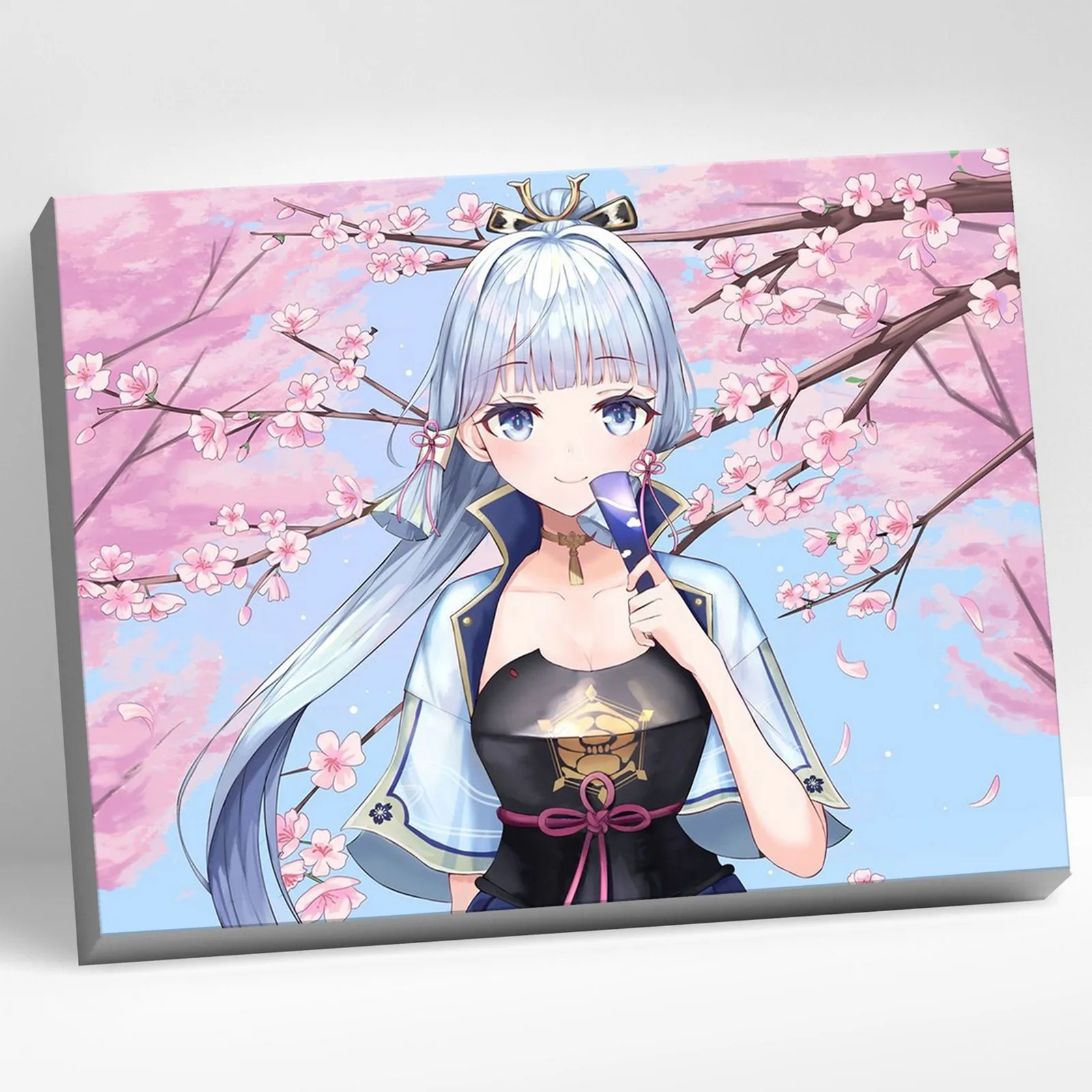 Картина по номерам 30 × 40 см «Геншин» «Аяка» 25 цветов | AliExpress