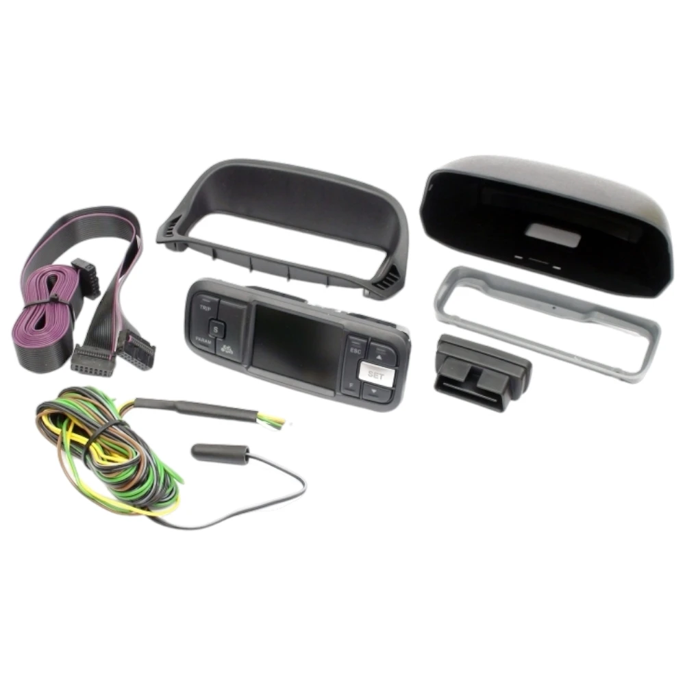 Бортовой компьютер Multitronics TC 755 аналог TC 750 ЖК дисплей 24 дюйма крепление на приборную ...