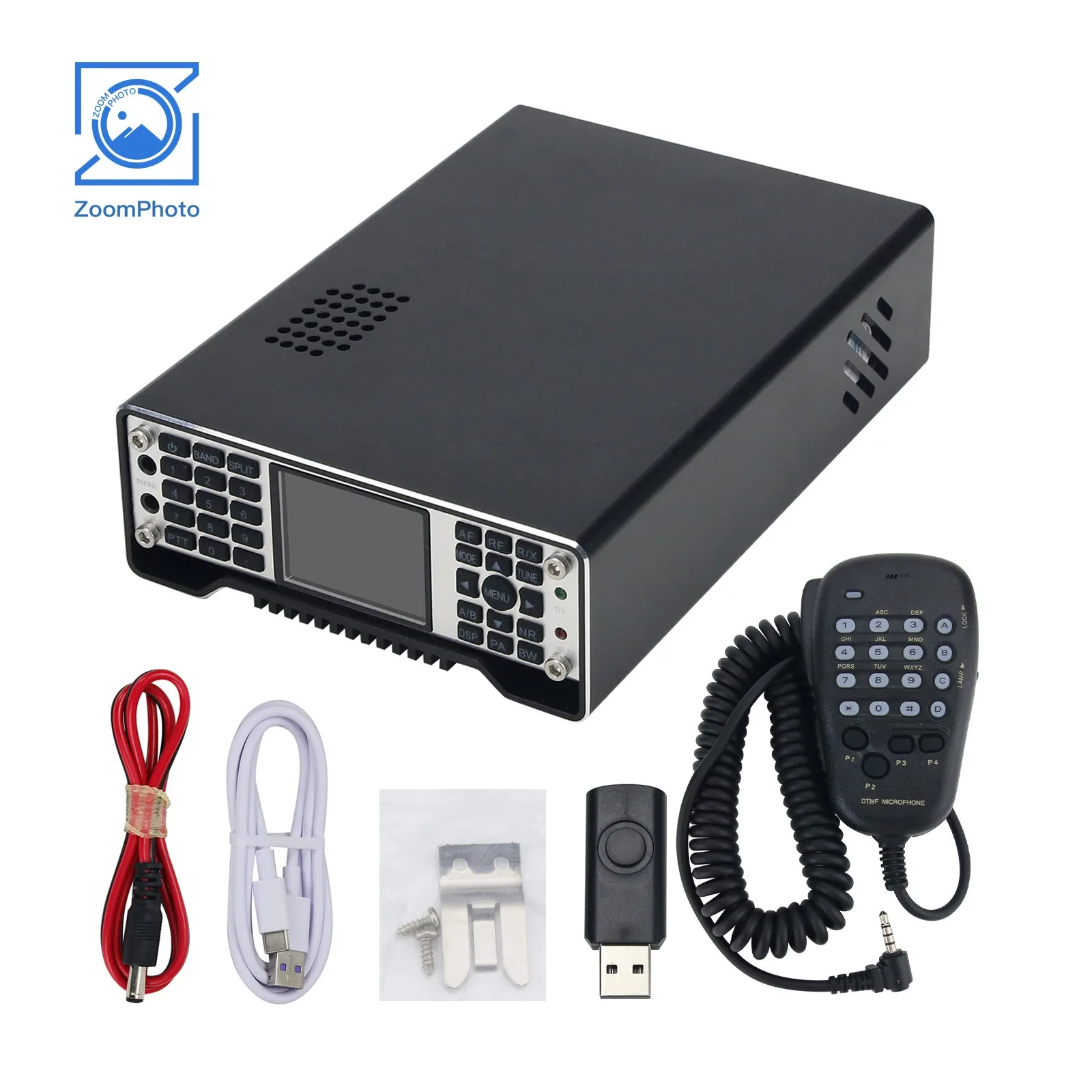 Радиоприемник HamGeek Q900 V4.0 100 кГц-2 ГГц SDR, Bluetooth, все ...