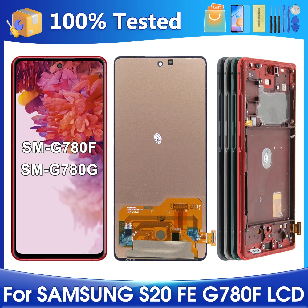 ddr44g LCD 디스플레이 터치 스크린 디지타이저 어셈블리 교체, 삼성 G780 G780F G780F DSM G780G 용 ...