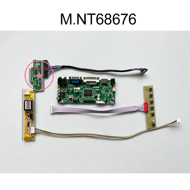 M.NT68676 NT68676 Комплект платы контроллера ЖК-экрана для пикселей ...