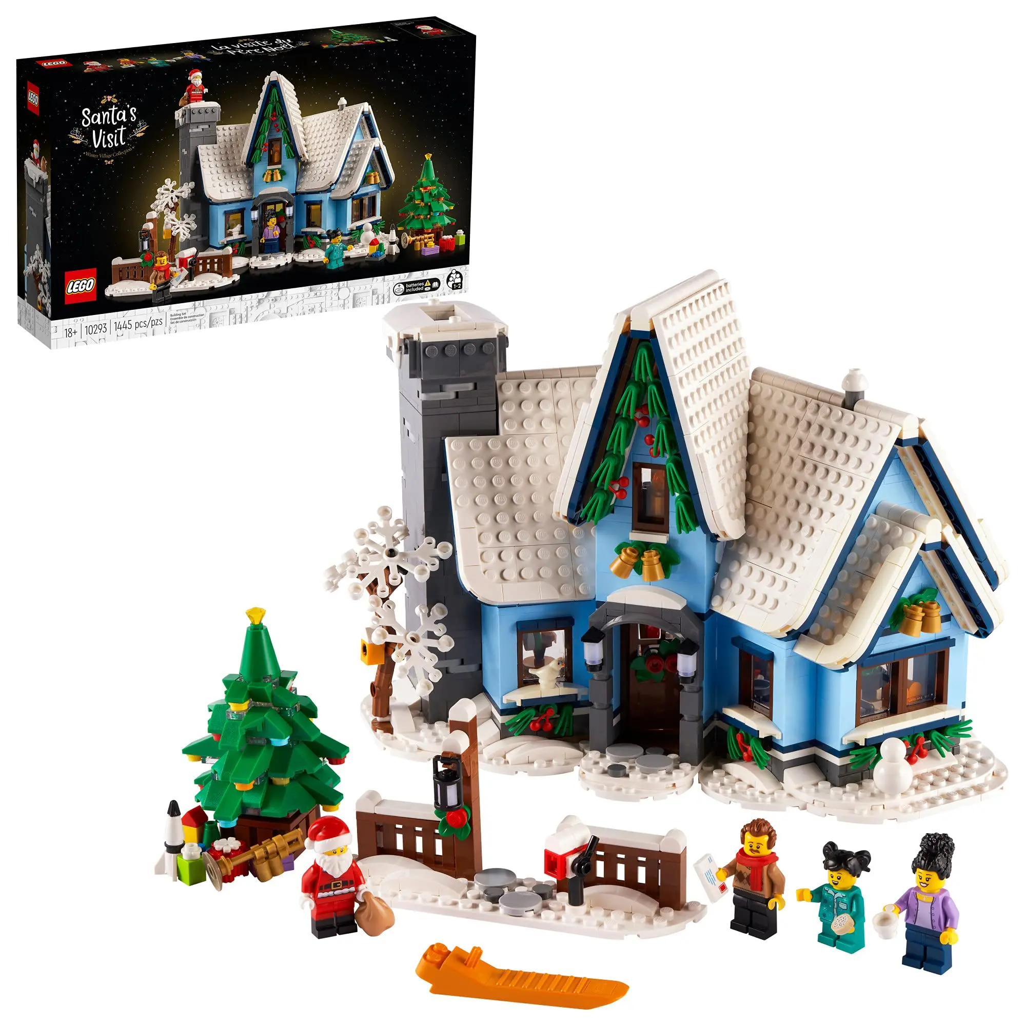LEGO Visit 10293 Строительный набор Санта-Клауса | AliExpress