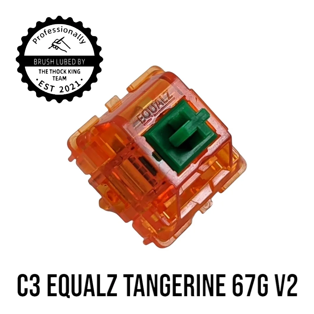C3 EQUALZ X TKC Tangerine 67 (Темно-зелёный) механические переключатели ...