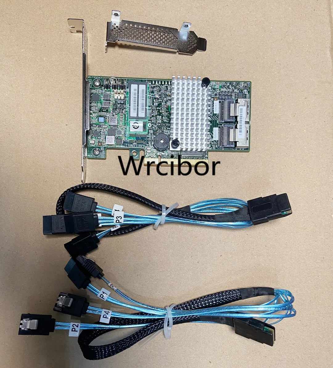 LSI 9267-8i 2208 основная карта контроллера PCIEx8 6 Гбит/с, 512 М ...