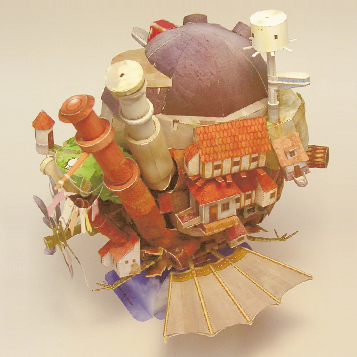 Animation Papercraft Hayao Miyazaki's Animated Cartoons Papercraft Howl ...