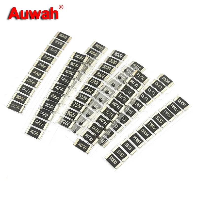 50pcs 2512 Chip Metal Alloy ResistoR 6432 1% 0,01 0,012 0,015 0,018 0 ...