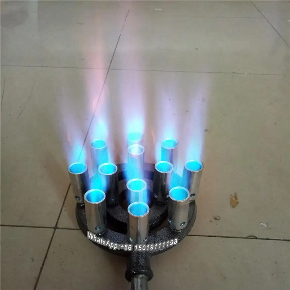 24 head direct injection liquefied gas stove burner,centralized burner ...