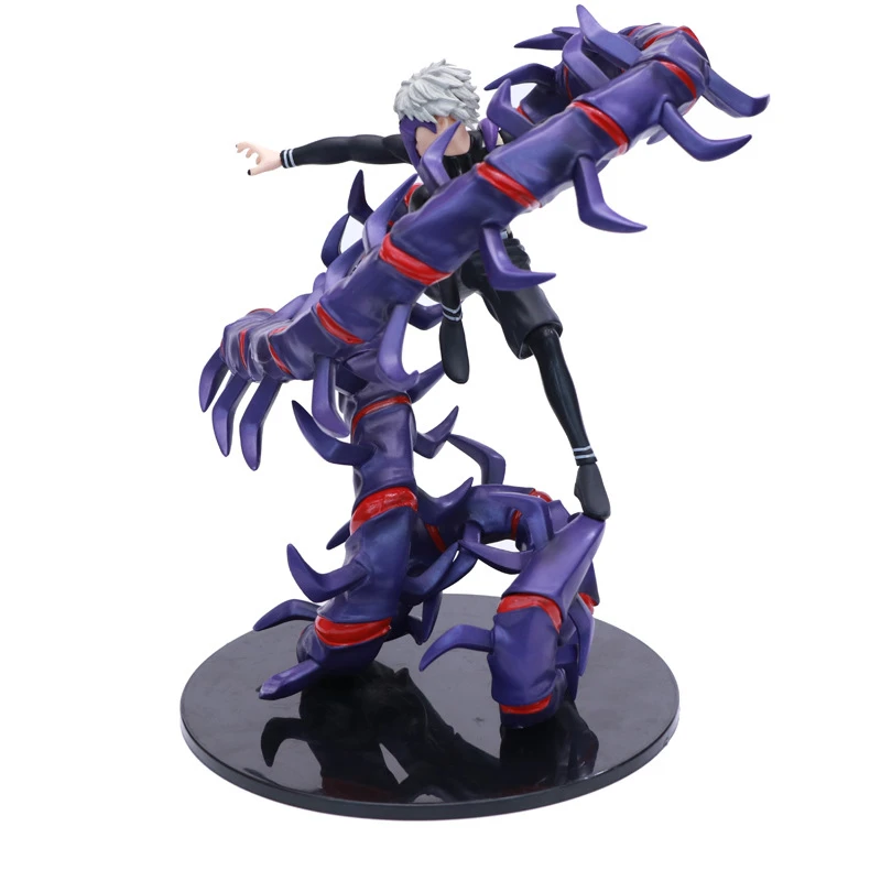 Tokyo Ghoul Kaneki Ken Centipede Tail Battle Statue Anime Action Figure ...