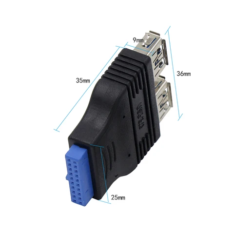 Usb 19 pin to usb 3 0 - купить недорого | AliExpress