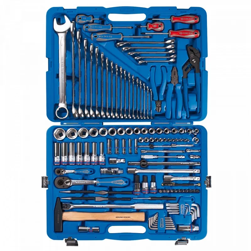 Набор инструментов King tony 128 предметов в кейсе арт. 7528MR01 | AliExpress