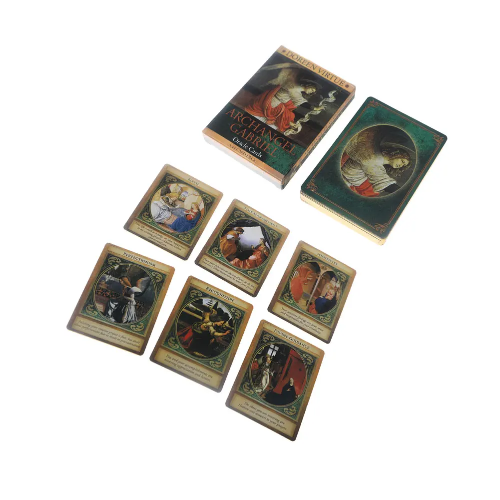 Tarot Cards Archangel Gabriel Oracle Table Games Funny Board Tarot Deck ...